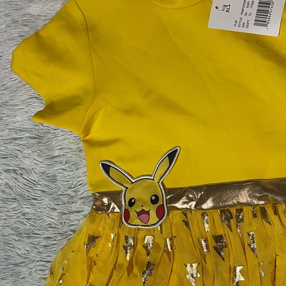 Pokemon | Costumes | Nwt Girls Pokemon Pikachu Cosplay Tutu Dress ...